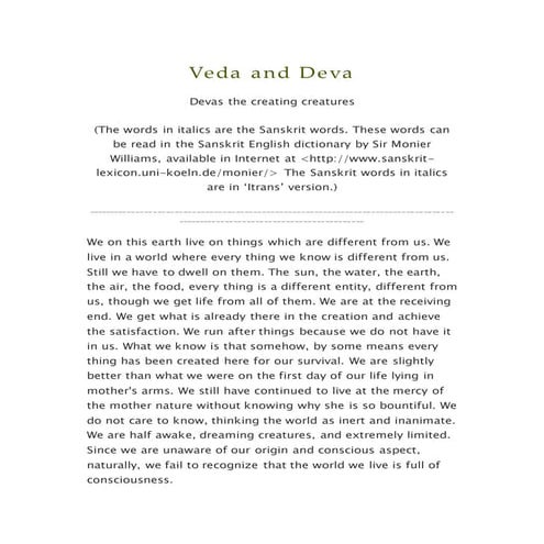 Vedic scientific excellence . | DOCX