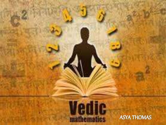 PPT on Vedic maths | PPTX
