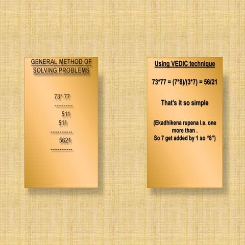 Vedic Maths | PPT