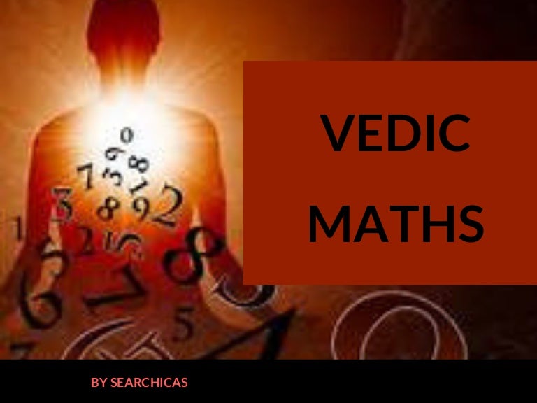 Vedic maths