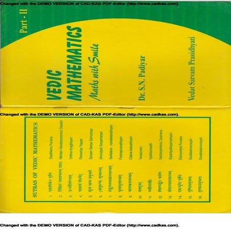 Vedic maths book II | PDF | Hinduism | Religion & Spirituality