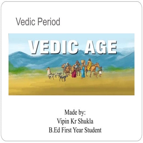 Vedic period | PPTX
