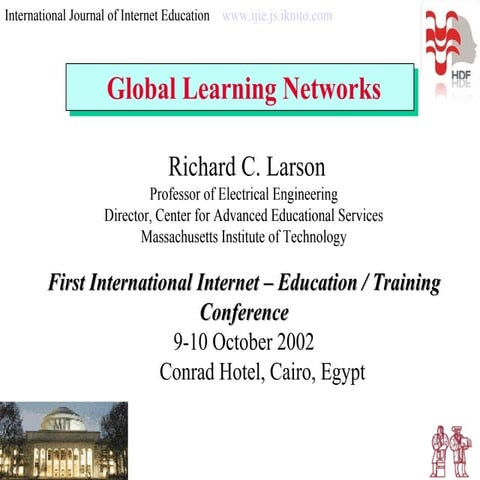 Vedio conference/ International Journal of Internet Education | PPT