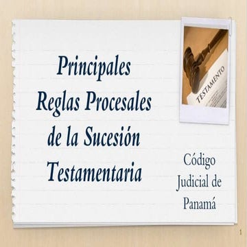 Pdf modelo de testamento abierto | PDF