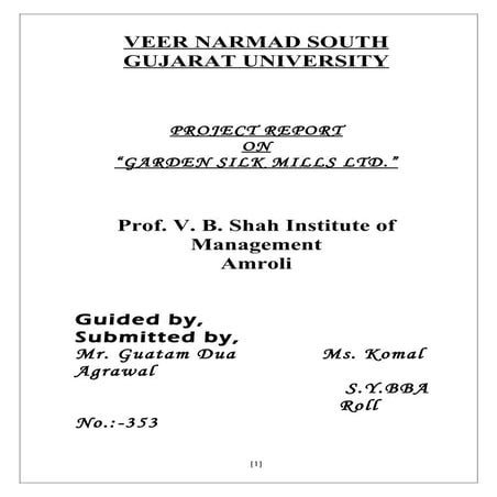 Veer narmad south | PDF