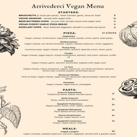 Vegan menu-maggio | PDF