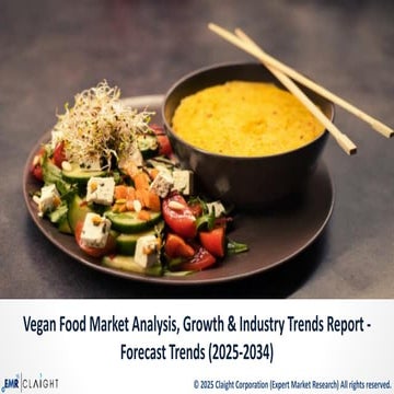 Vegan Food Market Analysis, Growth & Industry Trends | PDF