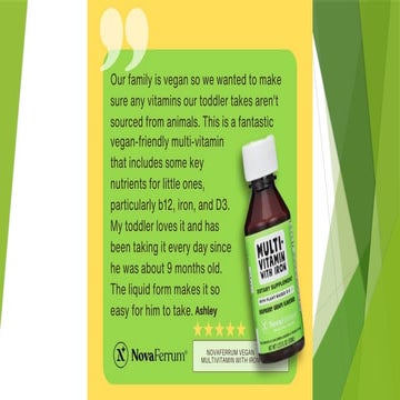 Buy Nova Ferrum Iron Supplement | PPTX