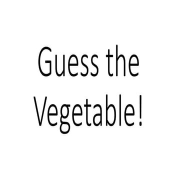Vegetable Game.pptx