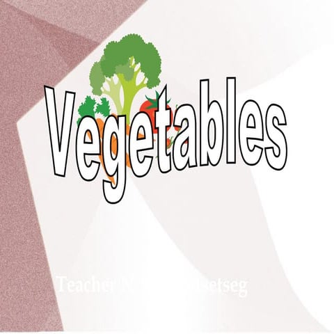 Vegetables | PPT | Agriculture | Industries