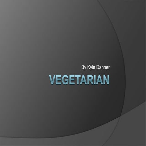 Vegetarian | PPTX