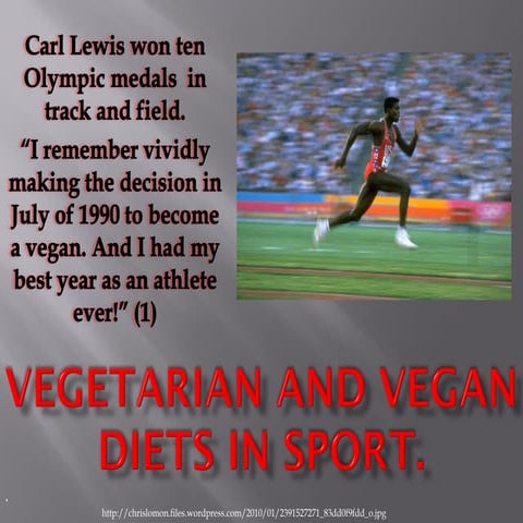 Vegetarian and vegan diets in sport | PDF
