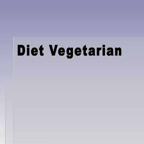 Vegetarian diet | PPT