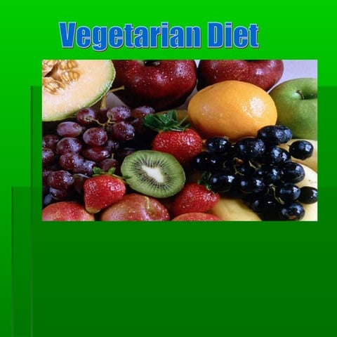 Vegetarian diet | PPT