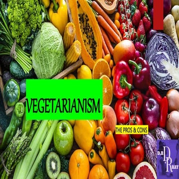 VEGETARIANISM.pptx. how vegans feed. how to become a vegan | PPT