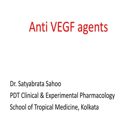 Vegf inhibitors | PPTX