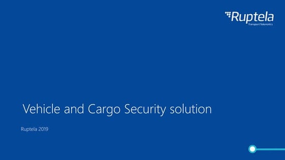 Ruptela fuel level sensor | PPTX