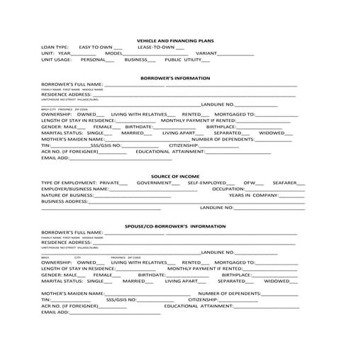 CTBC BANK APPLICATION FORM | DOCX