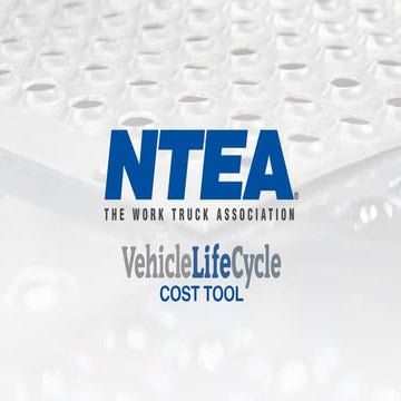 Vehicle Life cycle Costing Tool Explainer | PPTX