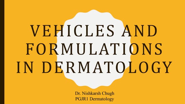 Tissue Reaction Patterns in Dermatopathology | PPTX