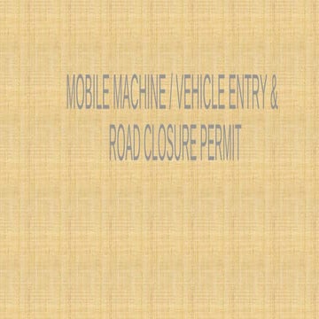 VEHICLES ENTRTY PERMIT.pptx gdfgfgdfdfdfd | PPTX