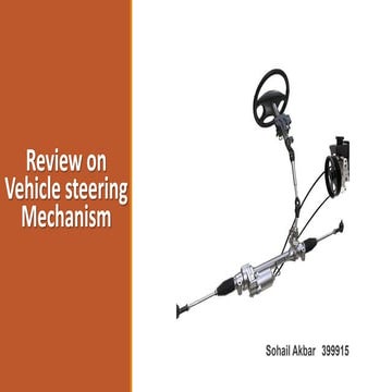 Vehicle steering Mechanism.pptx