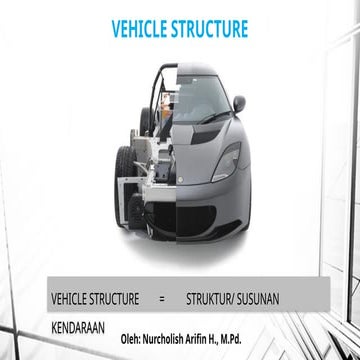 VEHICLE STRUCTURE automotive engineering.pptx