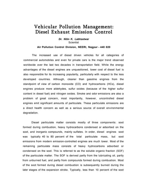 Indophenol method | DOC | Indoor Environmental Quality | Home & Garden