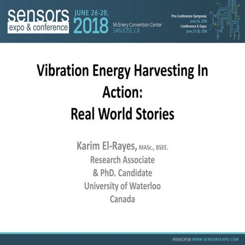 Vibration Energy Harvesting in Action: Real World Case Studies | PDF