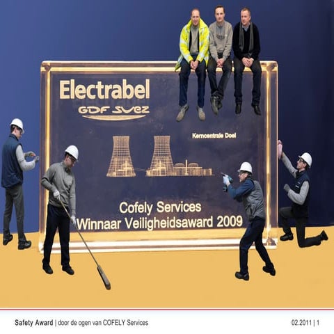 Cofely Services werkt veilig bij Electrabel doel - safety award winnaar ...