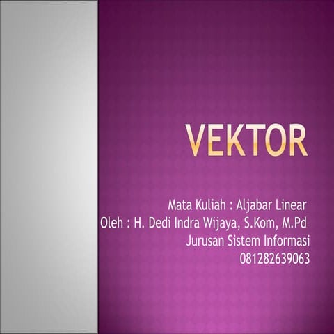 Vektor | PPT