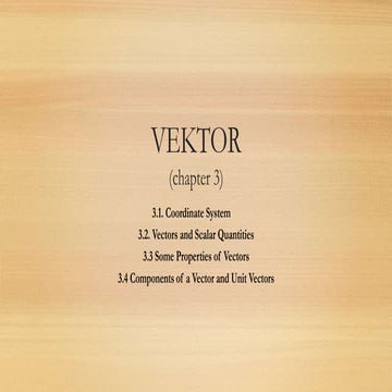 Vektor | PPT