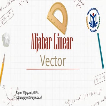 VEKTOR R2 dimensi dua dan operasi hitungnya.pptx