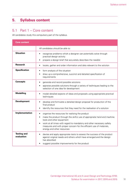 IGCSE D&T - Coursework Assessment | PDF