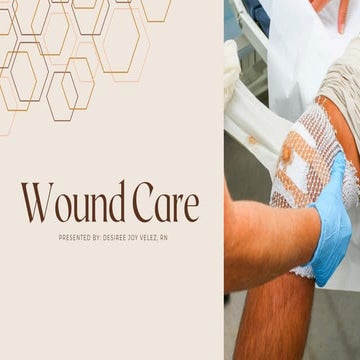 Lecture Note of Wound Care Retdem for Midwifery Students | PDF