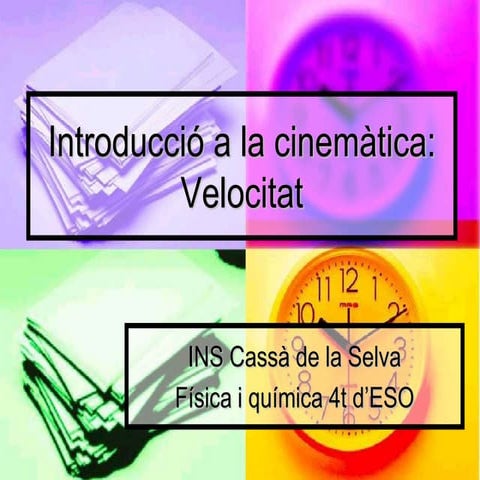Velocitat | PPS