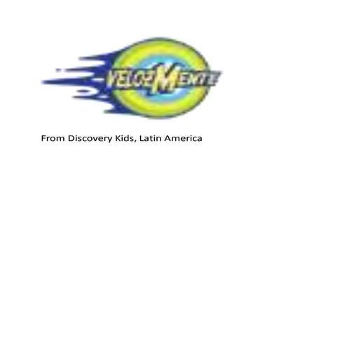 Veloz Mente Discovery Kids (Temp 1 - 2) | DOCX