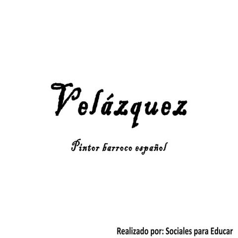 Velázquez | PPT