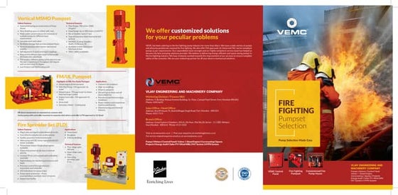 VEMC Engineering : Fire Pump for High Rise Building | PDF