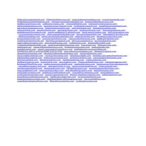 Venders list | DOCX | Email | Internet