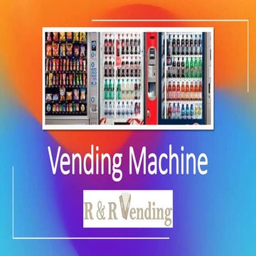Vending Machine | PPTX