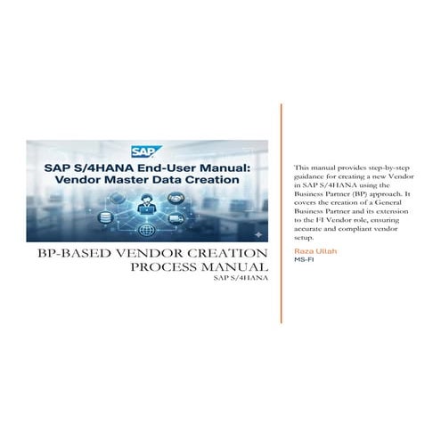 S4 HANA Business Partner Configuration@Ganesh Tarlana | PDF