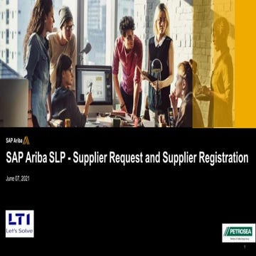 Vendor Self Registration-9795-01-PETROSEA-User Manual-AR03_SLP_Supplier ...