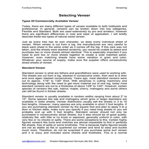 Veneering | PDF