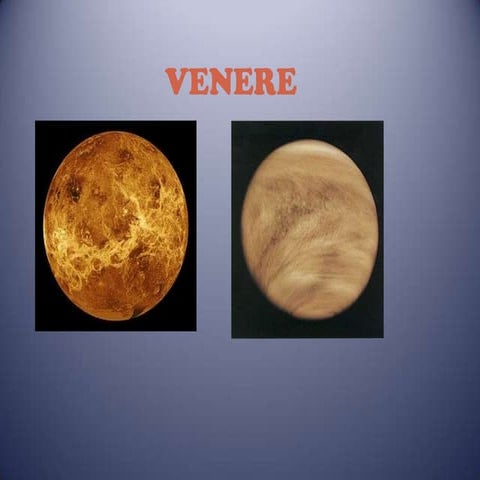 Venere | PPT