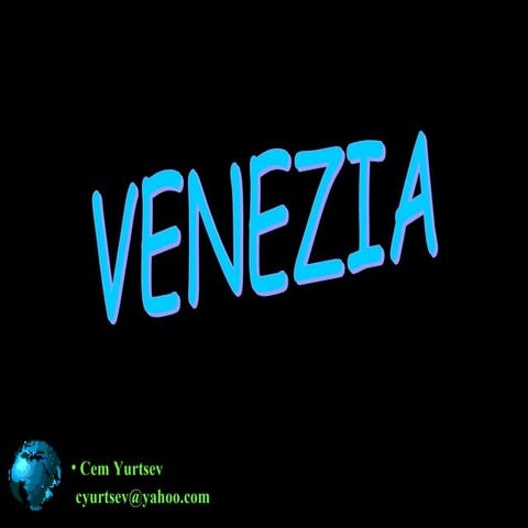 Venetia pe muzica lui Pavarotti | PPT