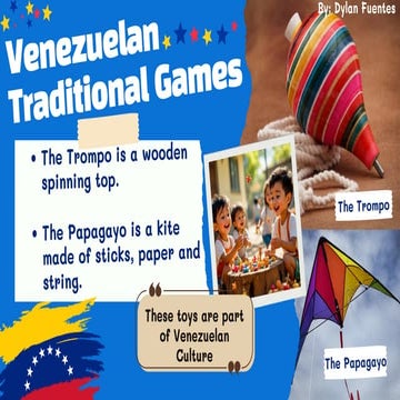 Presentation about Venezuelan Traditional Games | PPT