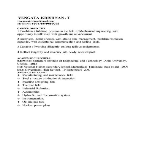 CV Himanshu Shete (Welingkar) | DOC
