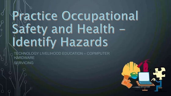 Occupational health and safety procedures | PPT