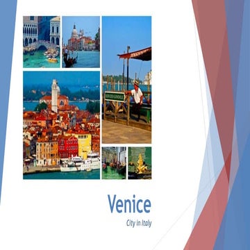 Venice (city of italy) | PPTX